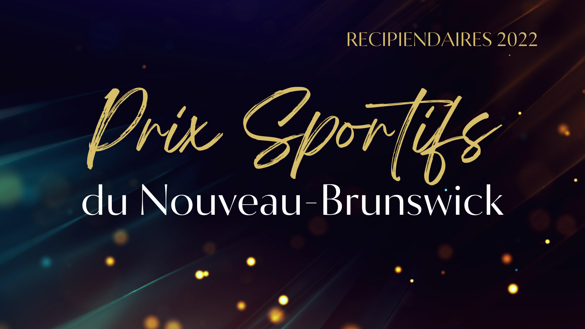 SportNB | Récipiendaires des Prix Sportifs du Nouveau-Brunswick 2022